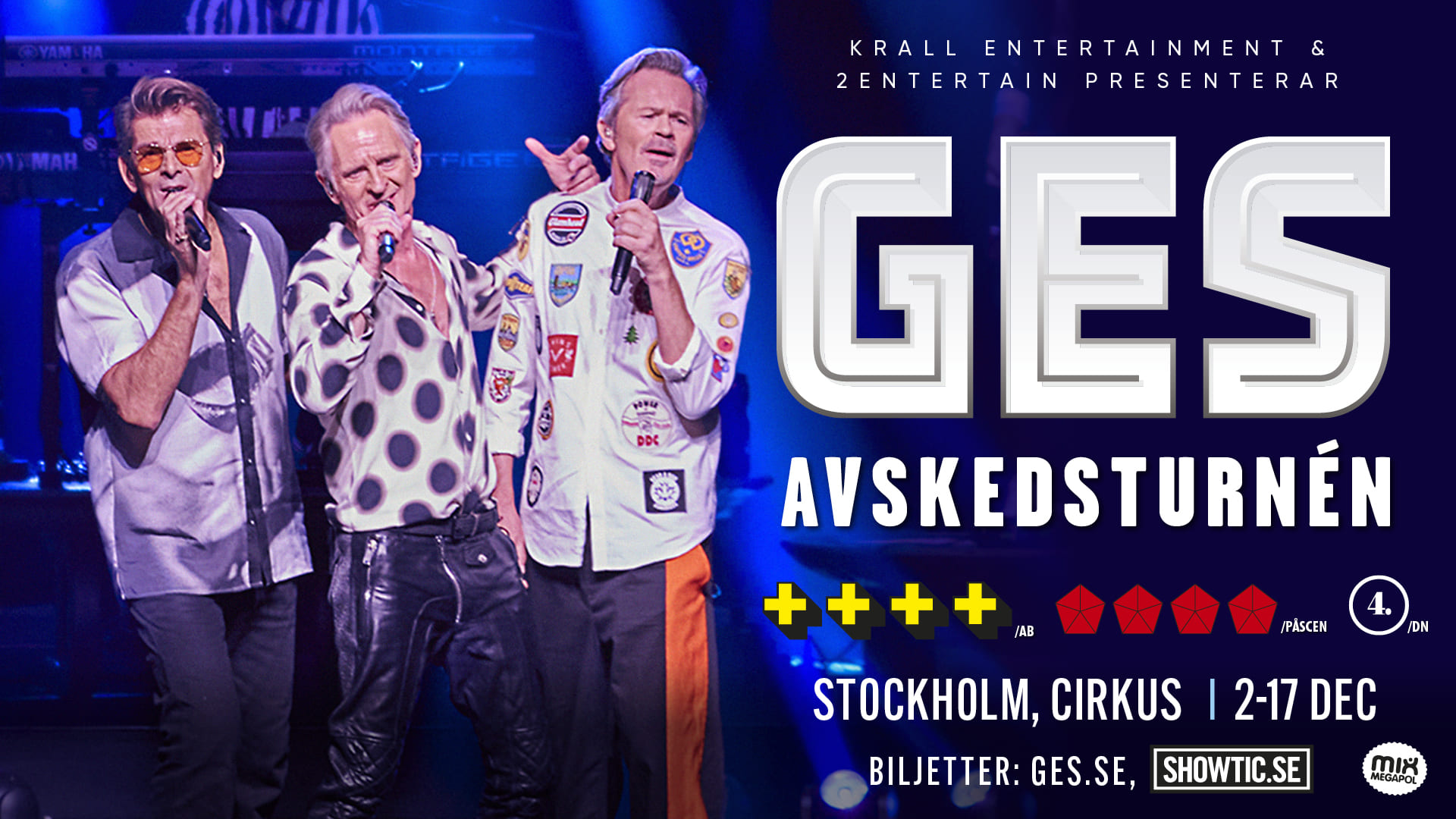 Archive: GES – Stop the World for a While | Cirkus, Stockholm | Cirkus