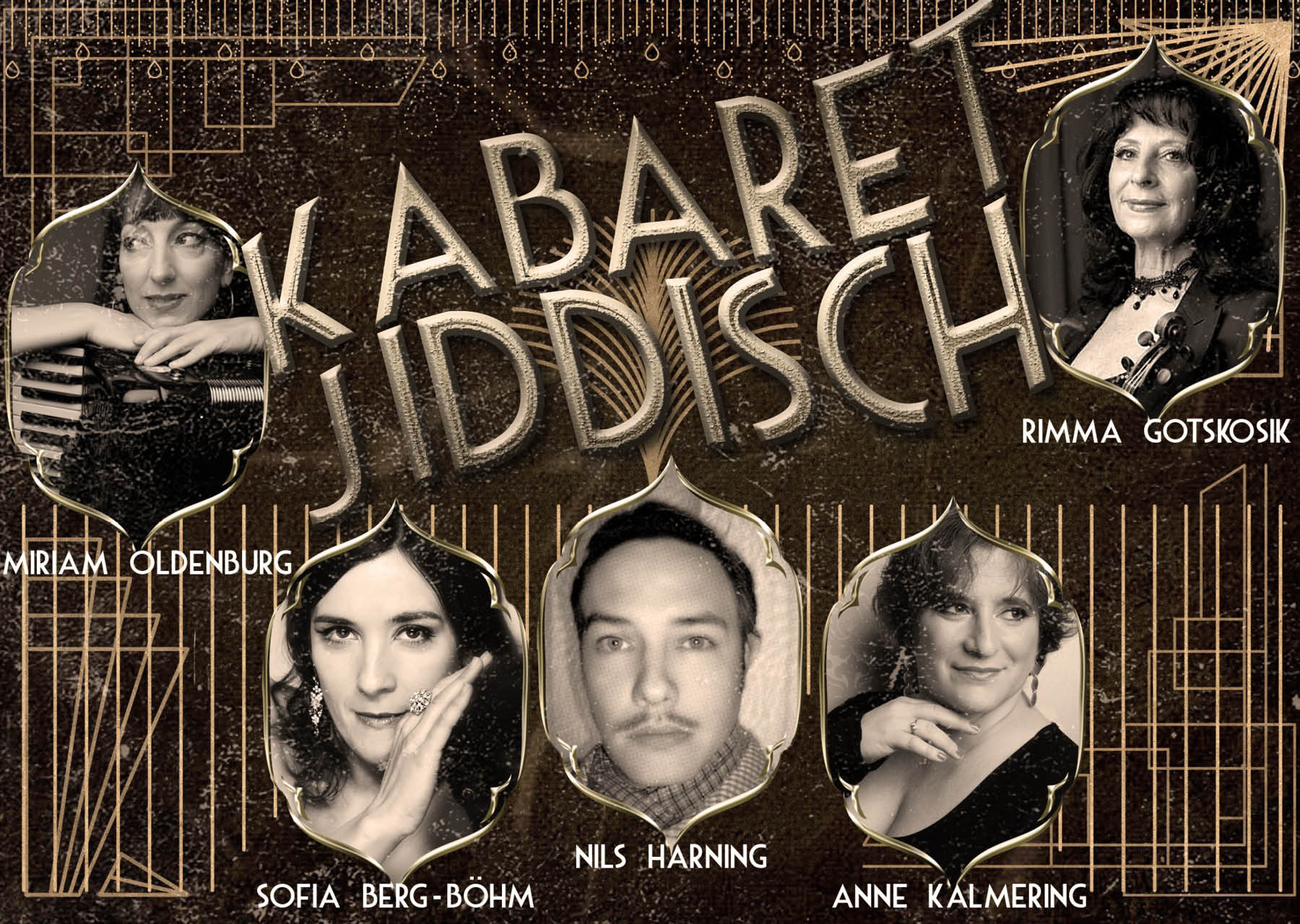 Arkiv: Kabaret Jiddisch | Cirkus Arena & Restaurang, Stockholm | Cirkus