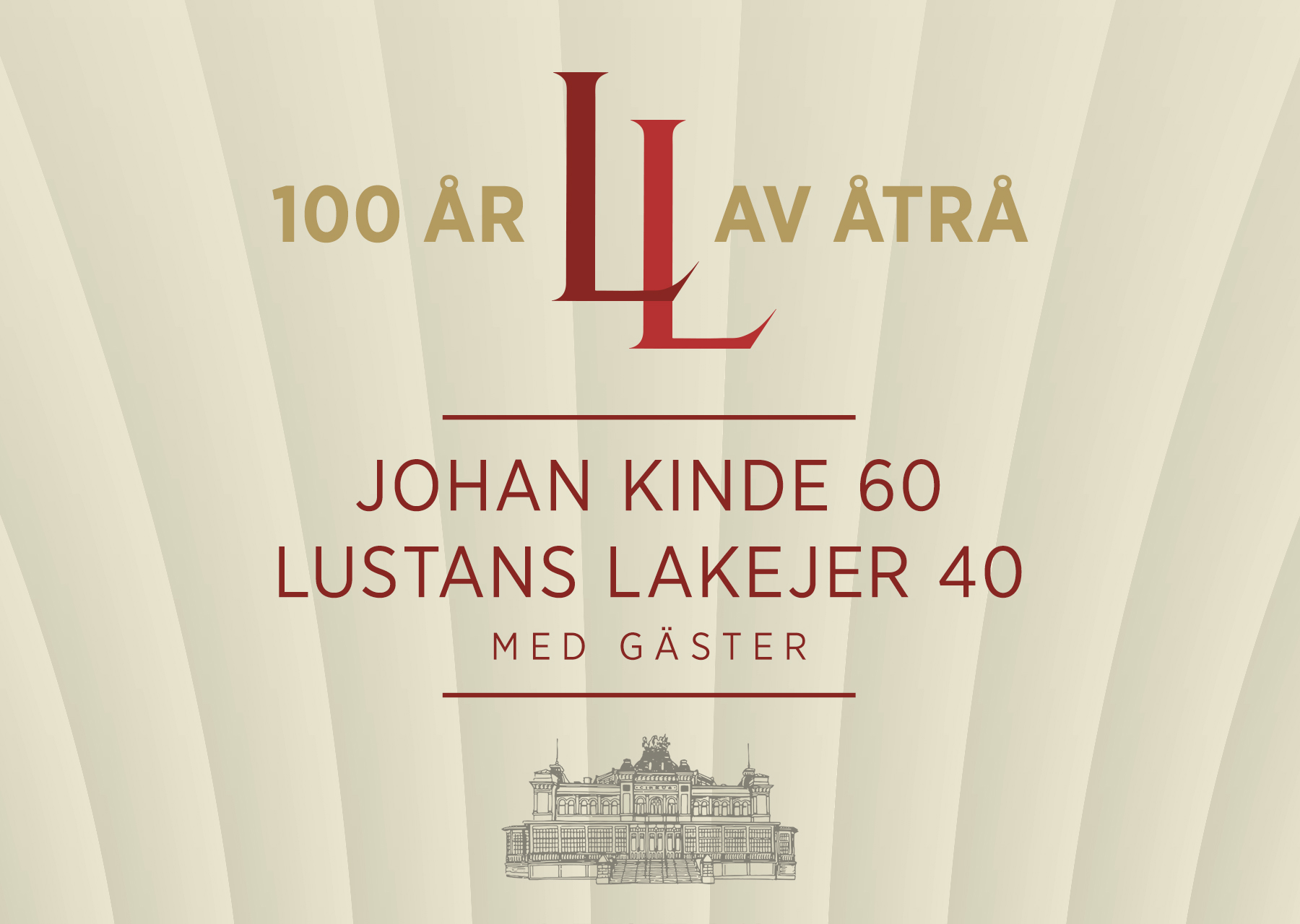 Archive: 100 Years of Desire - Johan Kinde 60. Lustans Lakejer 40 ...